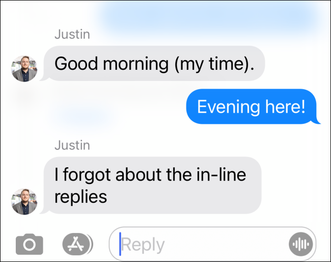How to Use Inline Replies in Messages on iPhone and iPad