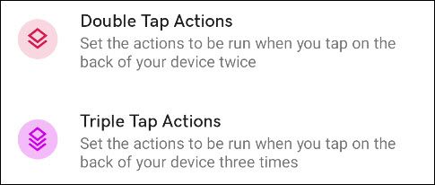 How to Perform Actions by Tapping the Back of Your Android Phone
