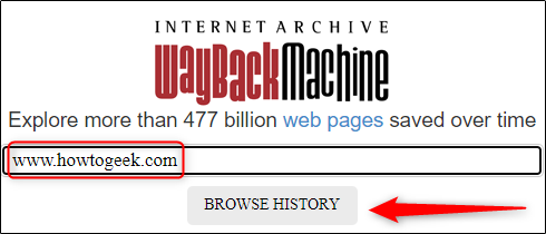 How to Browse Old Versions of Websites
