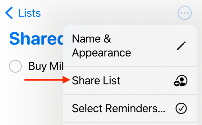 How to Share and Assign Reminders on iPhone and iPad