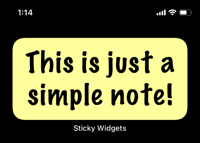 How to Add Sticky Notes to Your iPhone Home Screen