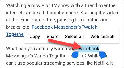 How to Copy and Paste Text, Links, and Photos on Android