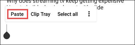 How to Copy and Paste Text, Links, and Photos on Android
