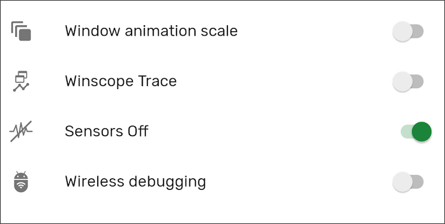 How to Turn Off All Your Android Phone's Sensors in One Tap
