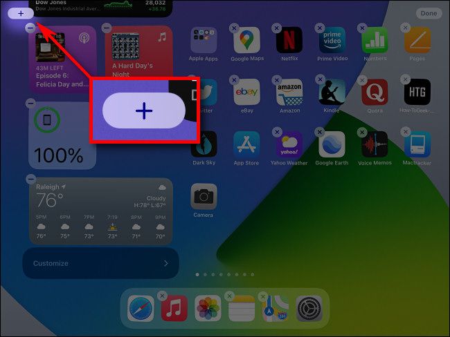 How to Add Widgets to Your iPad's Home Screen on iPadOS 14