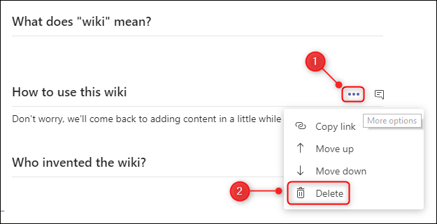 How to Use Microsoft Teams' Built-In Wiki