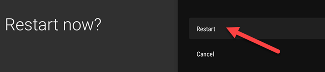 How to Restart a Google TV Streaming Device