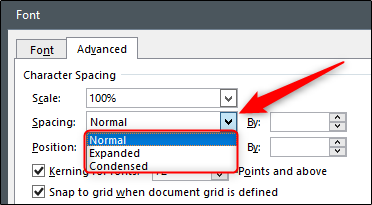 How to Change Kerning in Microsoft Word