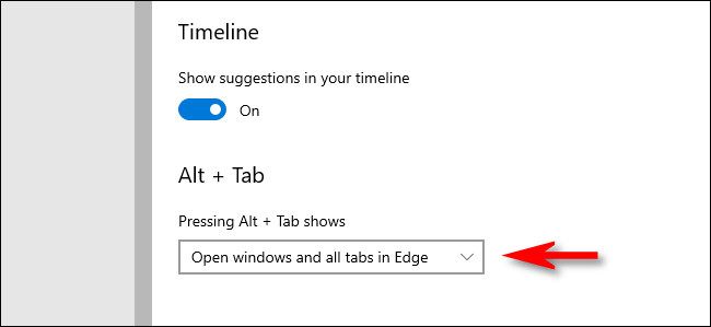 How to Remove Edge Browser Tabs From Alt+Tab on Windows 10