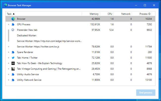 How to Use Microsoft's Edge's Built-In Task Manager