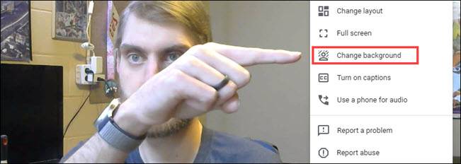 How to Use Virtual Backgrounds in Google Meet