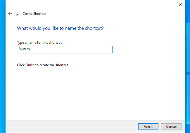 How to Open the Classic "System" Control Panel on Windows 10
