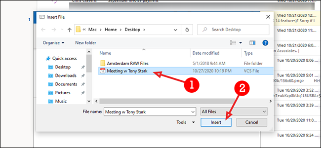How to Use vCalendar Files in Outlook