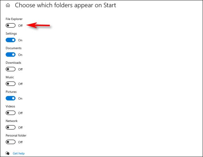How to Add Folder Shortcuts to the Start Menu's Left Sidebar on Windows 10