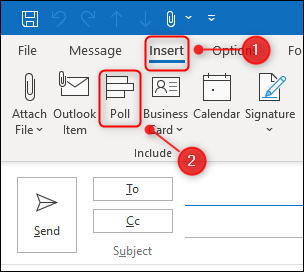 How to Create a Poll In Microsoft Outlook