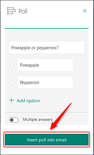 How to Create a Poll In Microsoft Outlook