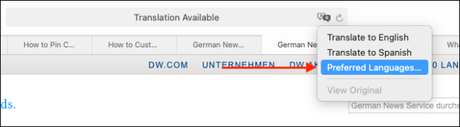 How to Translate Web Pages in Safari on Mac