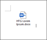 How to Insert a Word File into a Different Word Document