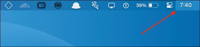 How to Customize the Time and Date in the Mac Menu Bar