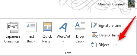 How to Insert a Word File into a Different Word Document