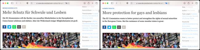 How to Translate Web Pages in Safari on Mac