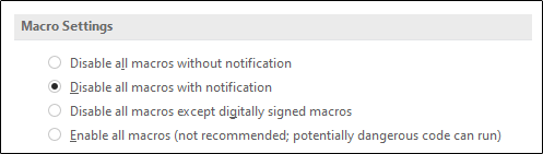 How to Enable (and Disable) Macros in Microsoft Office 365
