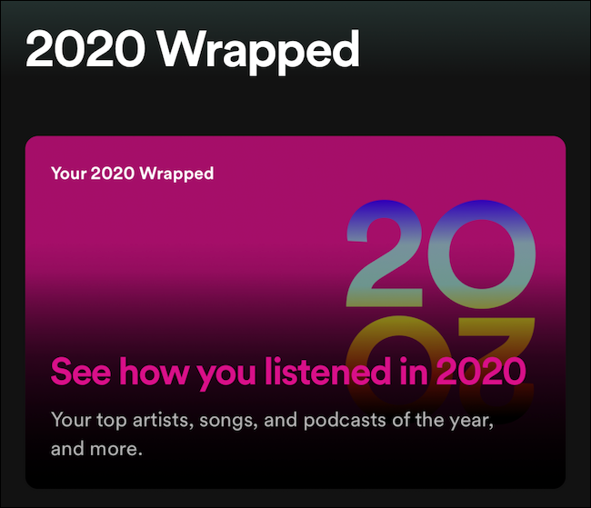 How to Find Your Spotify Wrapped 2020