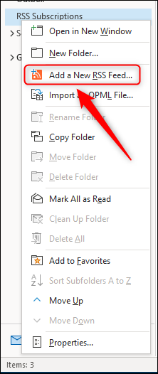 How to Use Microsoft Outlook as an RSS Feed Reader