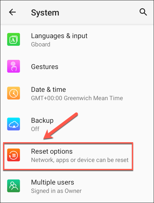 How to Reset Network Settings on Android