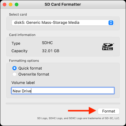 How to Quickly Format an SD Card on Mac