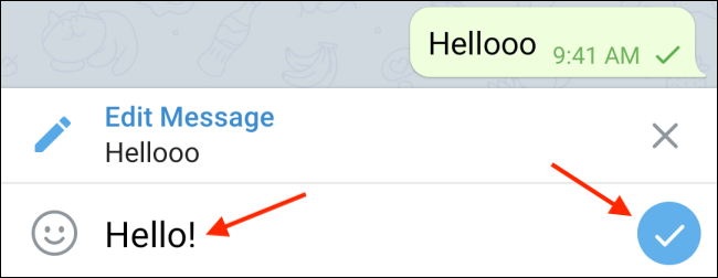 How to Edit Sent Messages in Telegram