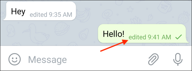 How to Edit Sent Messages in Telegram