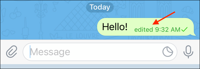 How to Edit Sent Messages in Telegram