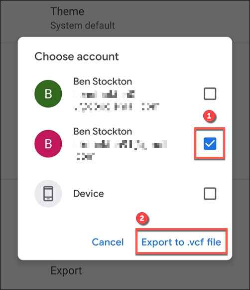 How to Export Contacts in Gmail