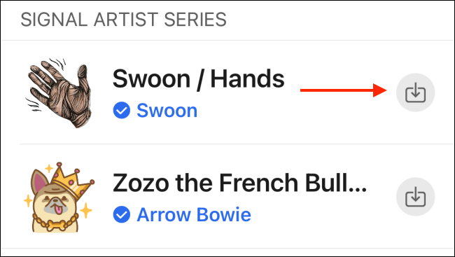 How to Use Sticker Packs in Signal