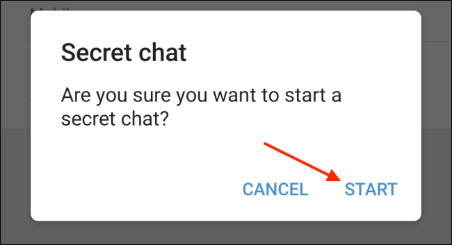 How to Start an Encrypted Secret Chat in Telegram