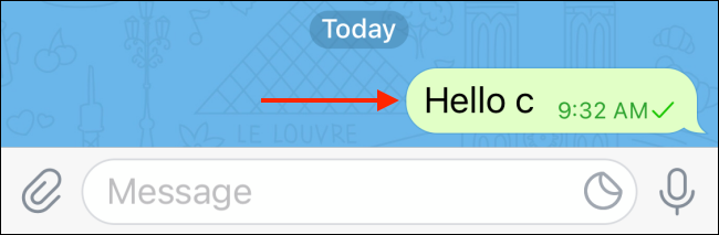 How to Edit Sent Messages in Telegram