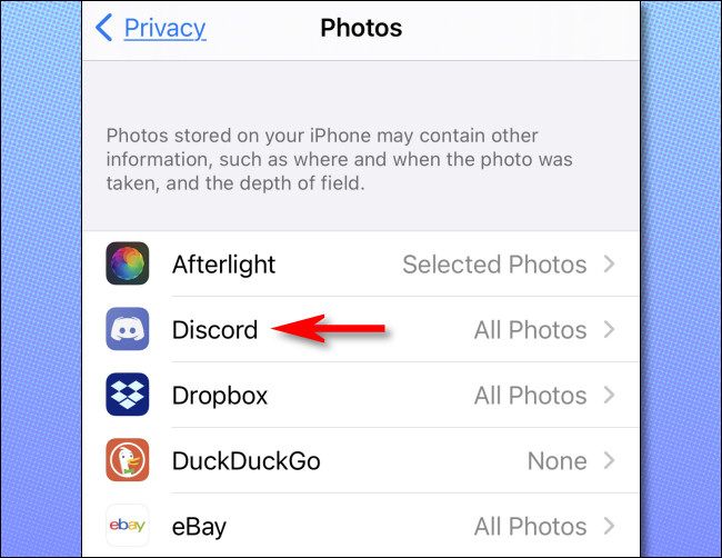 How to See Which iPhone Apps Can View Your Photos