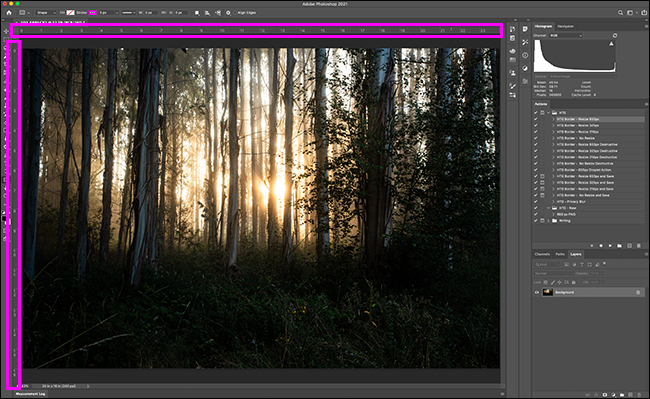 How to Change Ruler Units in Adobe Photoshop