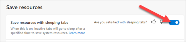 How to Save Memory With "Sleeping Tabs" in Microsoft Edge