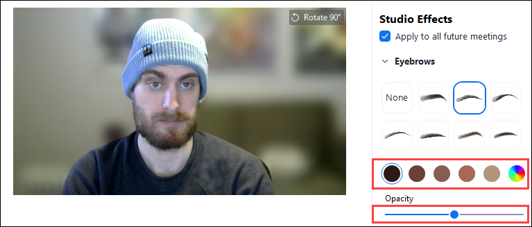 How to Use 3D Facial Effects on Zoom