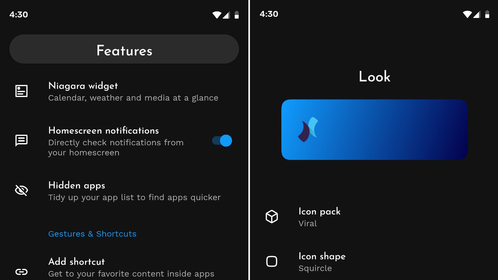 Niagara Pro Android Launcher Review: A New Take on Homescreens