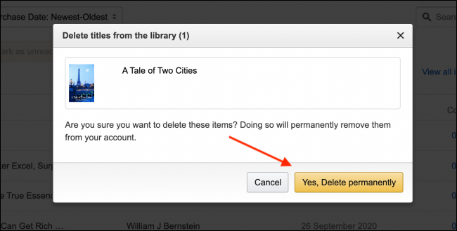 How to Delete Books and Documents from Your Kindle Library