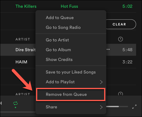 How to Clear Your Queue on Spotify