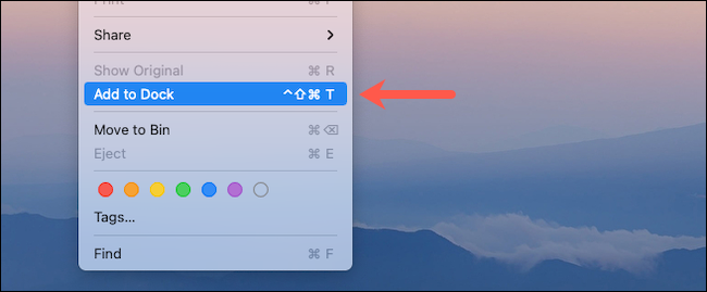 How to Pin a Folder or a File to Your Mac's Dock