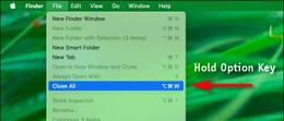 How To Close All Finder Windows At Once On Mac