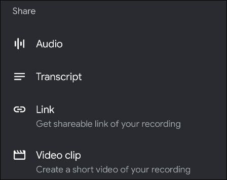 How to Share Audio Recordings from Google Recorder
