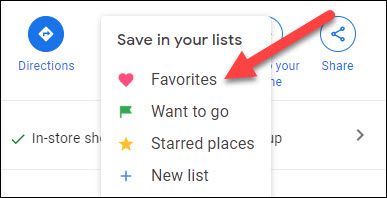 How to Save Your Favorite Places in Google Maps