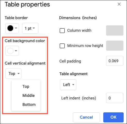 How to Insert and Edit Tables in Google Docs