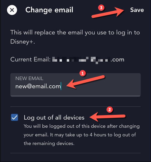 How to Change Your Account Email Address on Disney+